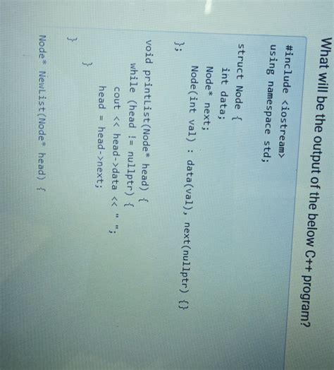 What Will Be The Output Of The Below C Studyx