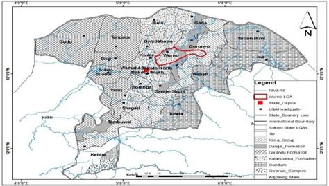 Sokoto Caliphate Map Map Of The Sokoto Caliphate Dnagix