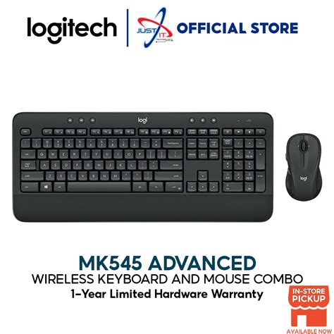 Logitech Mk545 Advanced Wireless Combo Keyboard Mouse 920 008696 Shopee Malaysia