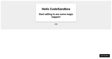 react hover 3d codesandbox