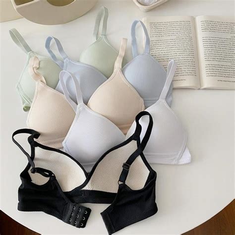Seamless Bra Small Chest Gathered Wireless Bra Soft Bra Thin Bra