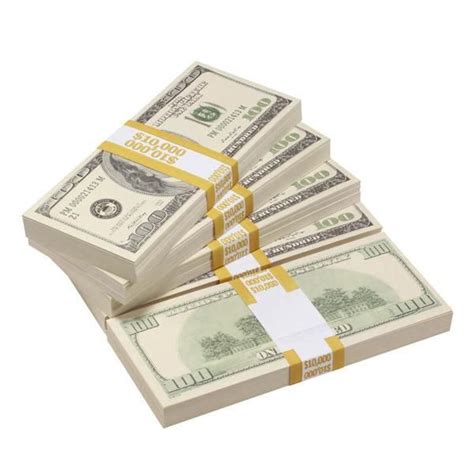 2000 Series 50 000 Full Print Prop Money Package Money Stacks Money Design Money