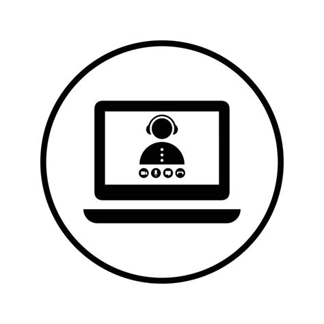 Call Interview Video Icon 17113203 Vector Art At Vecteezy