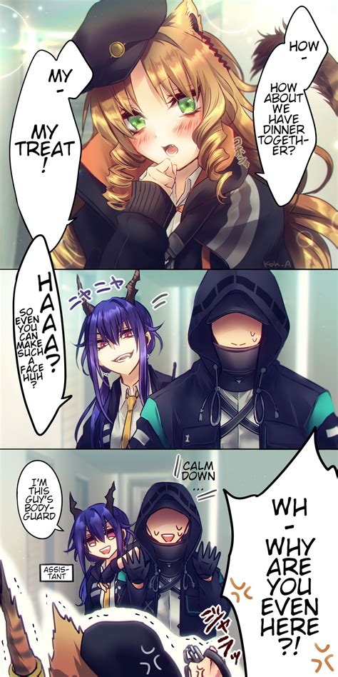 Swire S Trust Touch Line And Ch En By Koa R Arknights