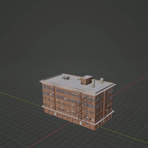 Night And Day Procedural City Buildings Blender Market