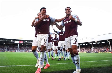 Aston Villa Vs Crystal Palace Lineups Team News