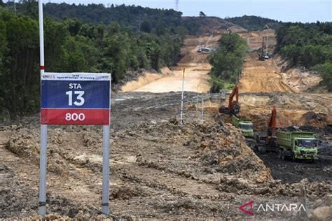 Pembangunan Jalan Tol Menuju Ke IKN Nusantara