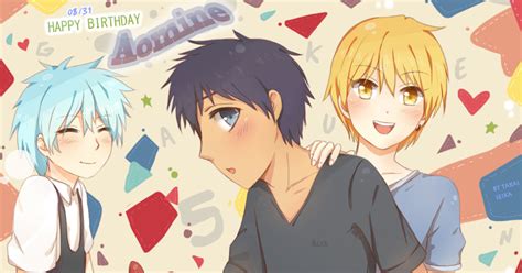 誕生日おめでとう 青峰青峰青 峰誕生日おめでとううう！！´ ` 汰kaiのイラスト Pixiv