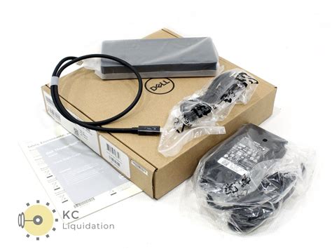 Used Dell Wd Tbs Thunderbolt Usb C Docking Station Ry R W W Power Adapter Ubb Threads