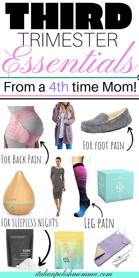 Essential Third Trimester Must Haves