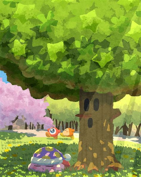 Kirby Waddle Dee Waddle Doo Whispy Woods And Sleep Kirby Kirby