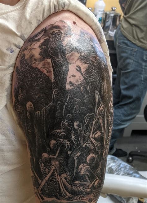 Abduction Cover Up By Scott Pizer At Firehouse Tattoos In Crestwood Il Rtattoos