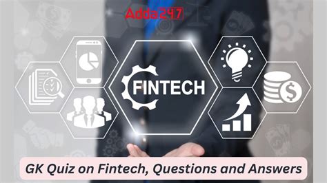 Gk Quiz On Fintech Questions And Answers