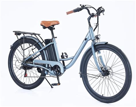 Garvee Electric City Bike For Women 750w Peak Aluminum Frame Cruiser