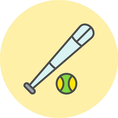 Baseball Vector Icon 16494364 Vector Art At Vecteezy