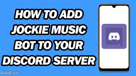 How To Add Jockie Music Bot To Your Discord Server Discord Jockie