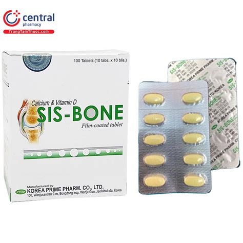 Thuốc Sis Bone Bổ Sung Calci Và Khoáng Chất Cho Phụ Nữ Mang Thai
