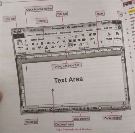 Microsoft Word Window Computer Application Assignment Teachmint