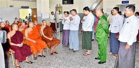 သံဃာတော်နှင့် သီလရှင်များအား ဒုတိယအကြိမ် အသည်းရောင် အသားဝါရောဂါ “ဘီ