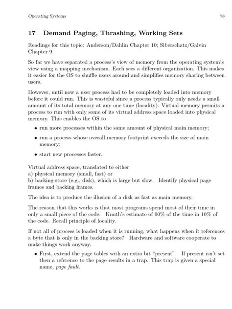 Mem 4 Pdf Process Computing Operating System