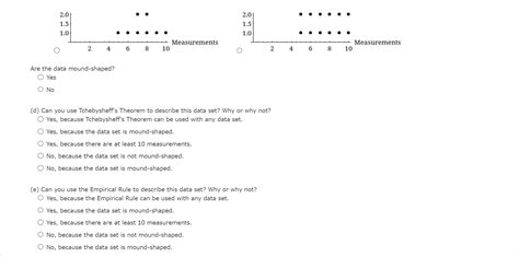 Solved F N 10 Measurements Consists Of The Values