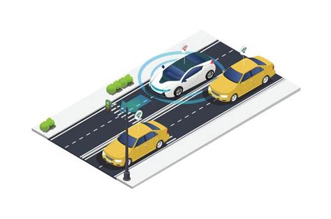 Autonomous Vehicle Navigation Vector Art Icons And Graphics For Free Download