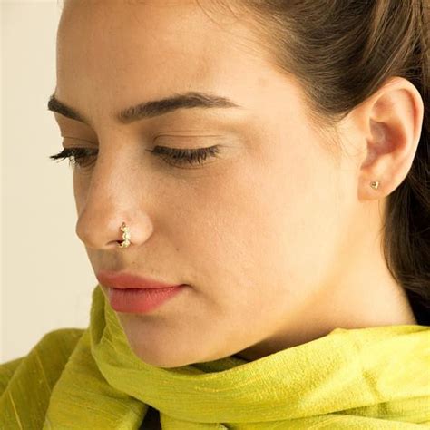 40 Nose Ring Ideas For Adds Pretty Your Appearance Azzfeed