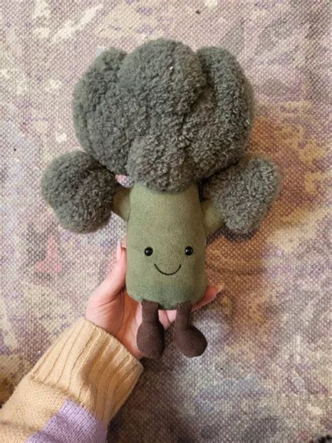 Jellycat Plush Soft Rare Retired Broccoli £3549 Picclick Uk