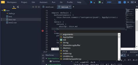 Using Vls With Eclipse Che On Docker · Issue 894 · Vuejsvetur · Github