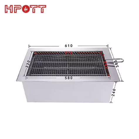 Korean Smokeless Barbeque Grill Electric Bbq Restaurant Equipment Hpott