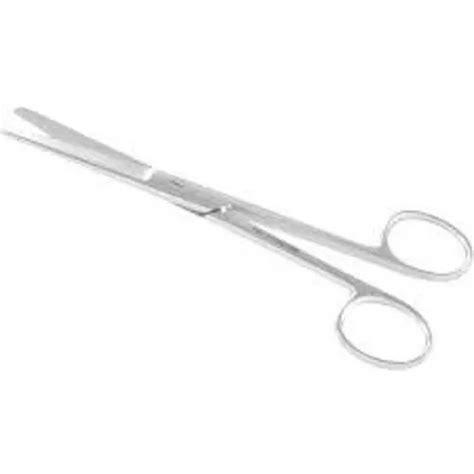 Tesoura Cirúrgica Reta Ponta Romba 15cm Vitalgold Parcelamento sem juros