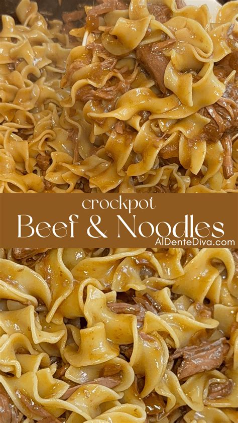 Crockpot Beef And Noodles