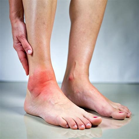 Female Swollen Ankles Pictures Premium Ai Generated Image