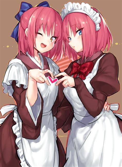Kohaku And Hisui Tsukihime Drawn By Suurin Ksyaro Danbooru