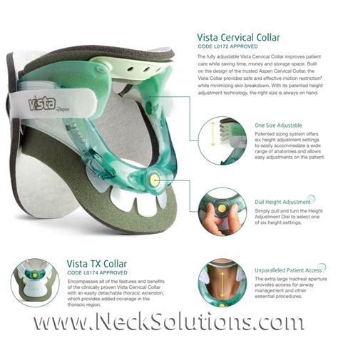 Vista Cervical Collar - Aspen Adjustable Neck Brace
