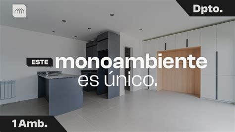 ÚNICO monoambiente a METROS DEL MAR YouTube
