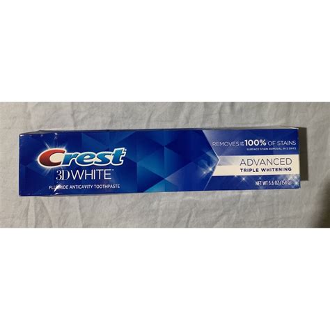 Crest Complete Active Foam Crest 3d White Advanced Whitening Toothpaste