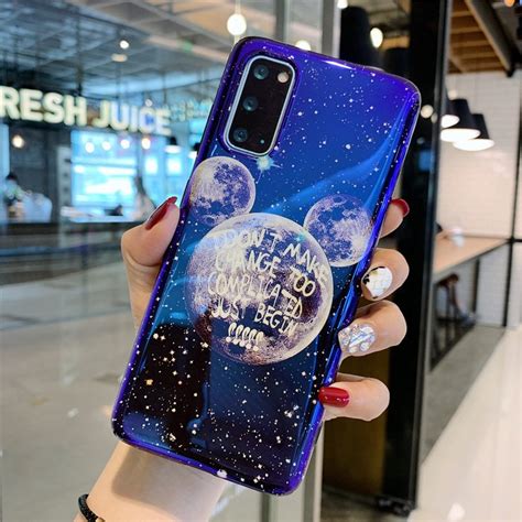 Wholesale Blue Light Galaxy Phone Case Samsung Tech Accessories Wholesale Custom
