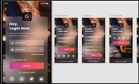 do mobile app ui design or any ui ux design in figma by boothdev fiverr