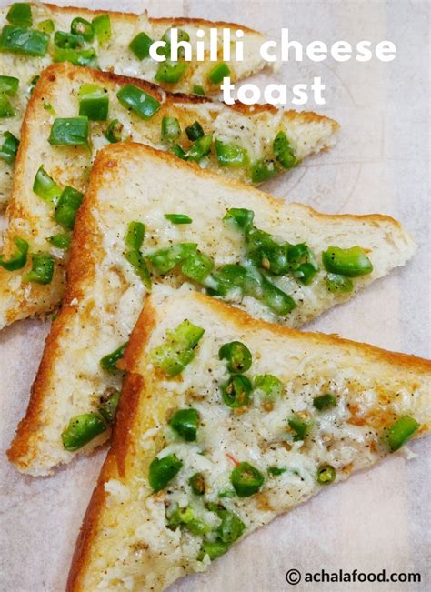 Chilli Cheese Toast Recipe How To Make Chilli Cheese Toast On Tawa
