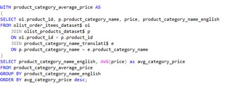 Github Bdunning6olist E Commerce Analysis