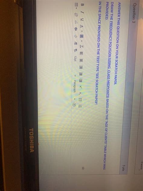 solved question 3 5 pts answer this question on your scratch