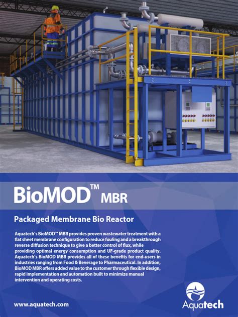 Biomod Mbr Brochure Pdf Chemistry Water Pollution