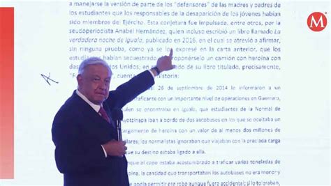 Amlo Revela Carta Que Envió A Padres De Los 43 Normalistas Grupo Milenio