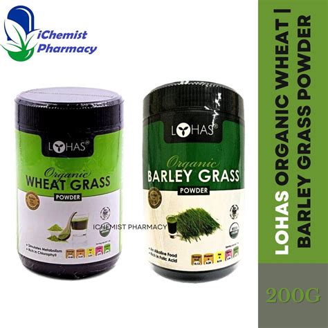 Clearance Lohas Organic Wheat Grass Powder G Lohas Organic