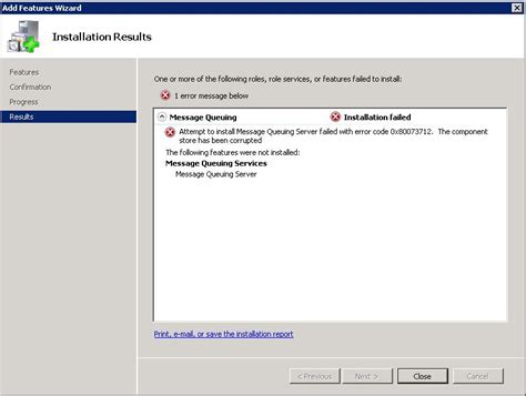 solved cannot install microsoft message queuing service msmq