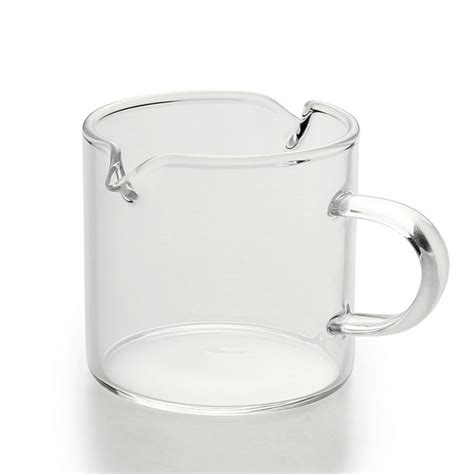Bcnmviku 1 Pack Shot Glasses Espresso Parts Double Spouts Milk Cup