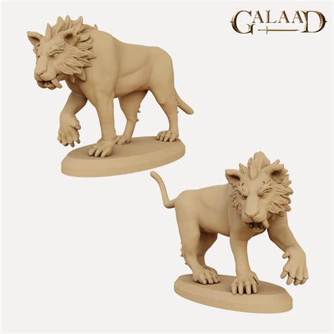 Tigers 3d Printed Miniatures — Empire Of Minis