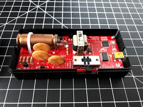 Sparkfun Geiger Counter Case By Aaronj314 3d Model