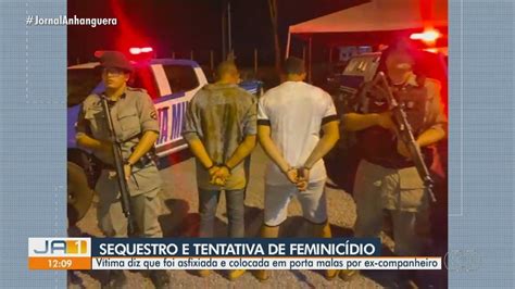 Homem é Preso Suspeito De Sequestrar E Tentar Matar A Ex Por Não